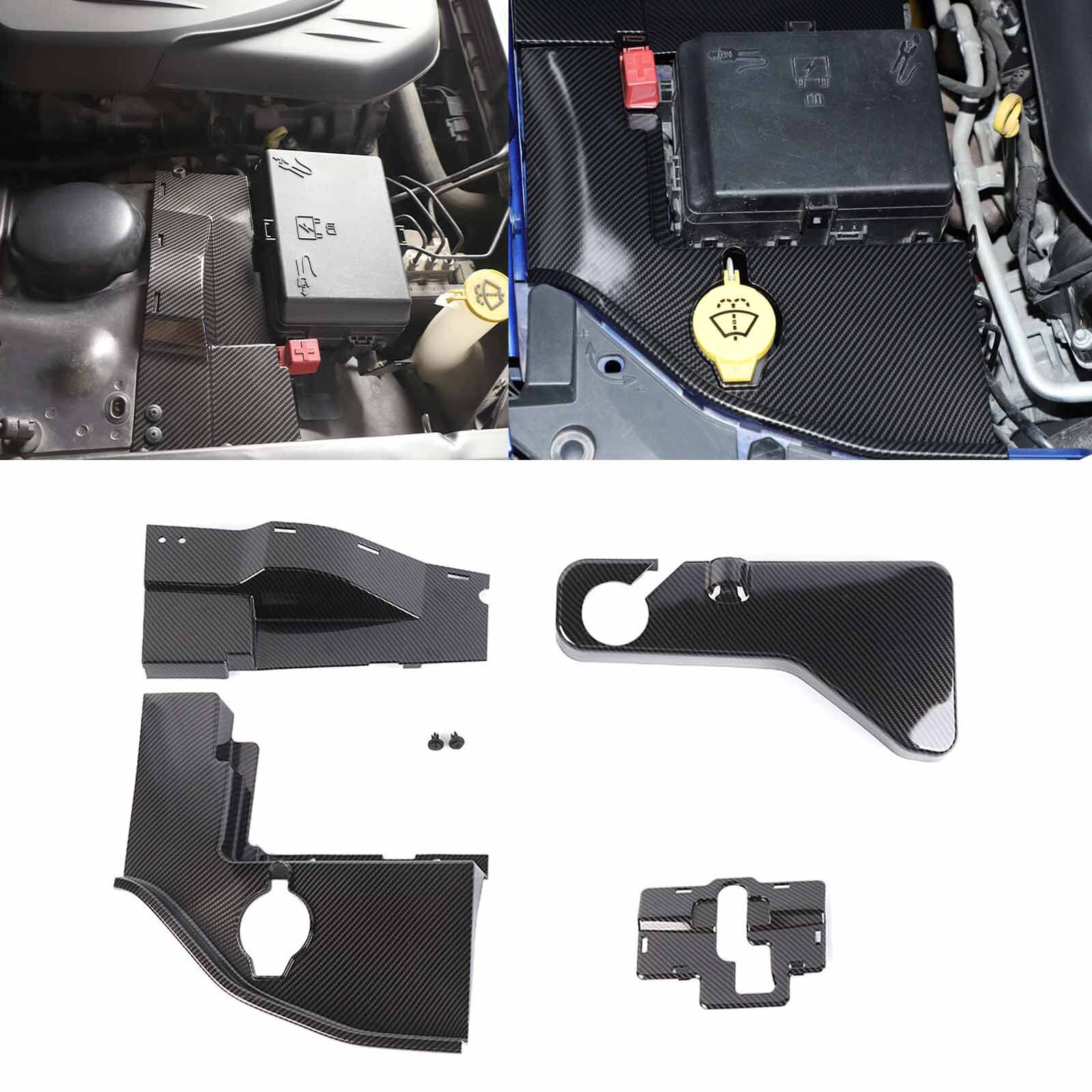 4pcs/set Engine Side Washer Dust Coolant Tank Cover for Dodge ...