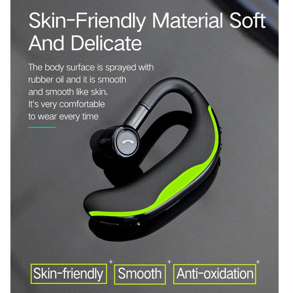 Wireless Bluetooth Headset Driver Trucker Earphone with Mic Noise ...