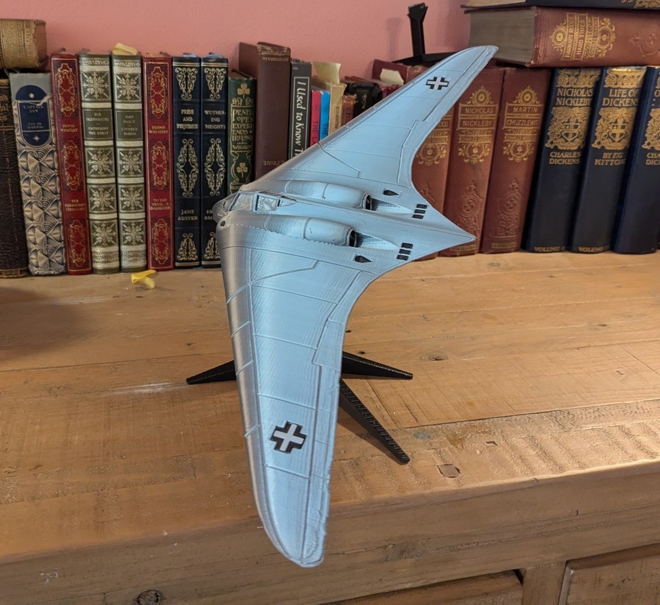 Horton Ho 229 Jet Nazi Top Secret Plane ww2 aircraft Massive detailed ...