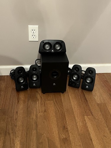 Logitech Z506 Surround Sound Home Theater Speaker System | eBay