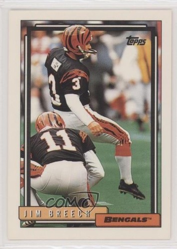 1992 Topps Jim Breech #33 | eBay