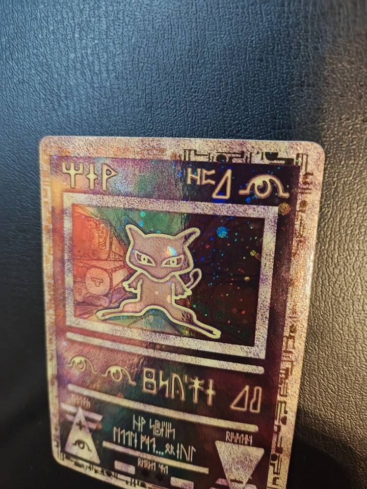 Ancient Mew Holo Holographic Pokemon Card 1999-2000 Wizards Rare | eBay UK