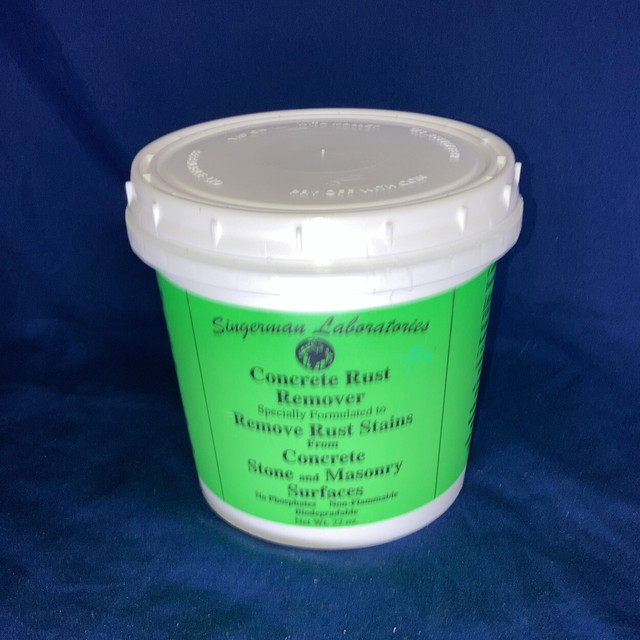 Singerman Laboratories Rust Remover for Concrete Stone Masonry Surfaces ...