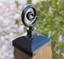 Whimsical Spiral Post cap for 4x4 wood post, fence post top, Unique ...