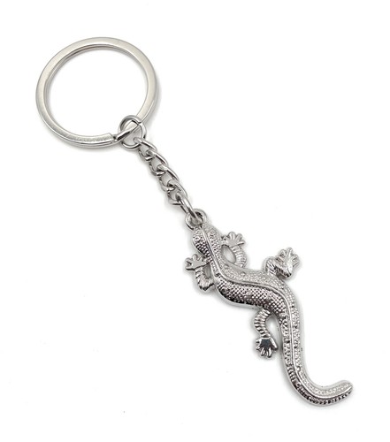 Schlüsselanhänger Gekko Salamander Echse Metall Anhänger Charm | eBay