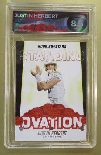 2021 Panini Rookies & Stars - Standing Ovation Justin Herbert #SO-9 for ...