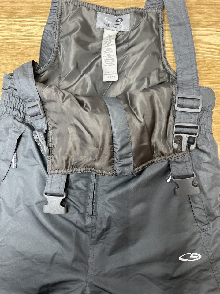 Champion Snow Bib Kids Size L Boys Girls Unisex Ski Snowboard ...