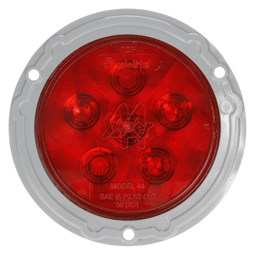 TRUCK-LITE 44322R LED Lamp Super 44 Red Round Stop/Turn/Tail 6 Diode ...