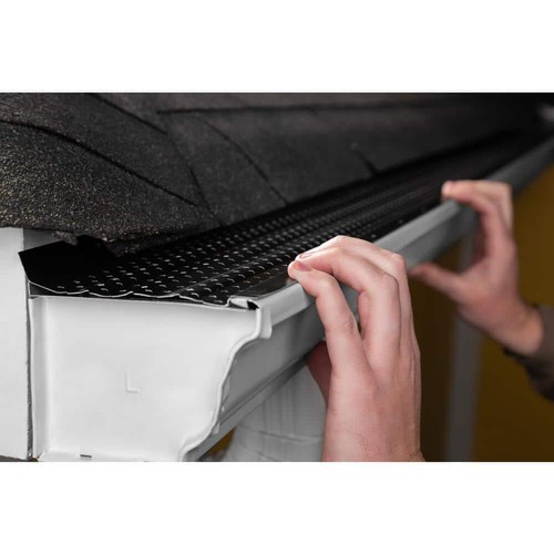 80 Feet! Spectra Universal Gutter Guard Armor Shield 5" x 4' (20-Pack ...