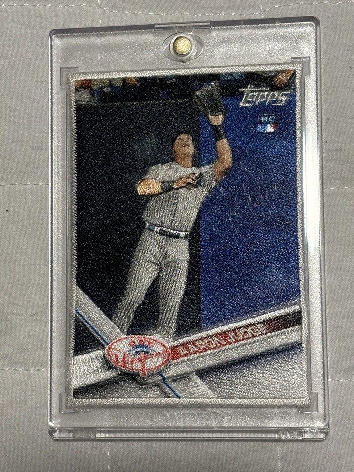 2017 Topps Aaron Judge 287 Rookie Patch RC MVP SSP Yankees | eBay