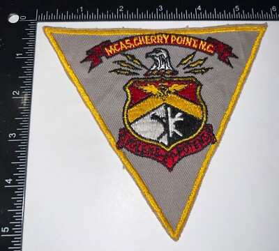 Cold War USMC MCAS US Marine Corps Air Station Cherry Point Patch | eBay