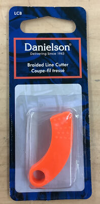 Danielson Braided Line Cutter Aluminum Clippers Orange | eBay
