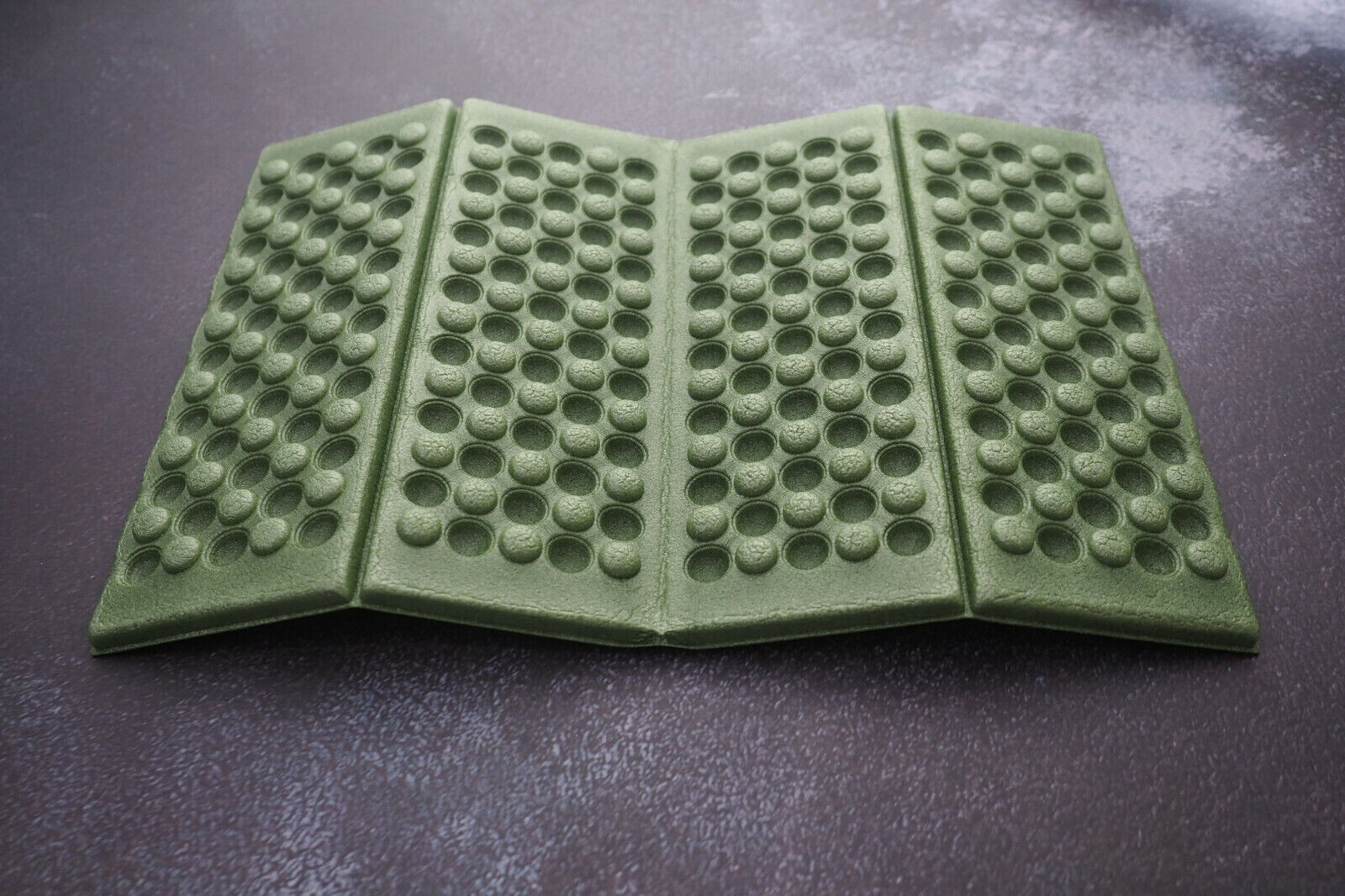 5x PCS Green - Folding Foam Pads Mat Cushion Picnic Seat Bleacher Knee ...