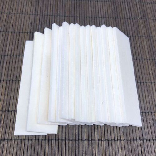100x30x3mm 10x Buffalo Bone Flat Blank Slice Raw Materials Accessories ...