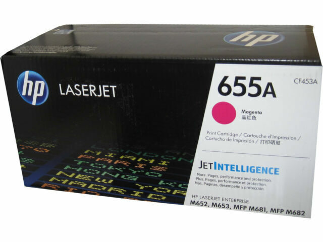 HP 655A (CF453A) Magenta Toner Cartridge for sale online | eBay