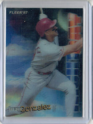 1997 Fleer Juan Gonzalez Night and Day #3 Case Hit 1:240 QTY AVL | eBay