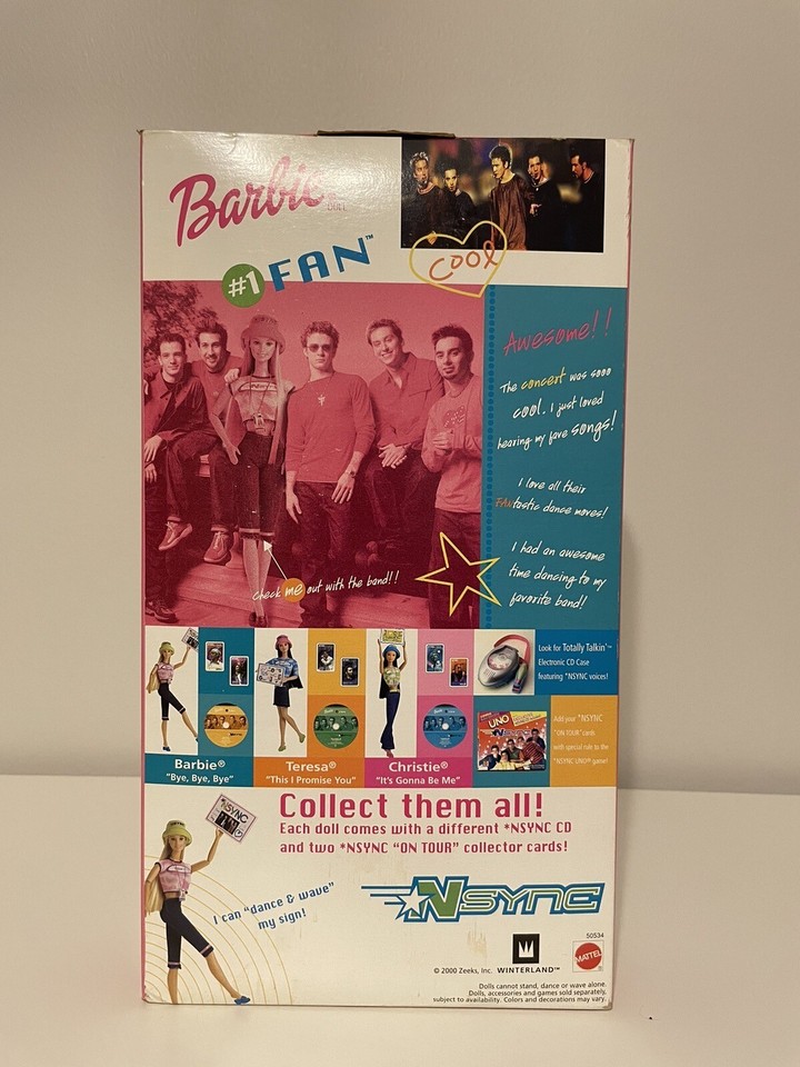 *NSYNC Barbie Doll 50534 | eBay