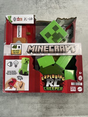 *Box damage* NEW Minecraft Mattel Exploding RC Creeper Remote-Control ...