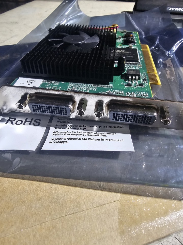 Matrox MGI G45X4QUAD-BF PCI 128MB Multi-Monitor Graphics Card G450x4 ...