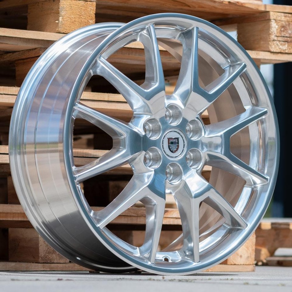 20" Rim Fits Cadillac SRX Style 6-Lug 13-2016 Polished 4709 20x8 SKB ...
