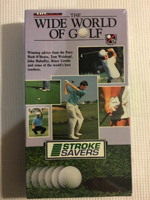 Wide World of Golf, The: Stroke Savers (VHS, 1997) for sale online | eBay