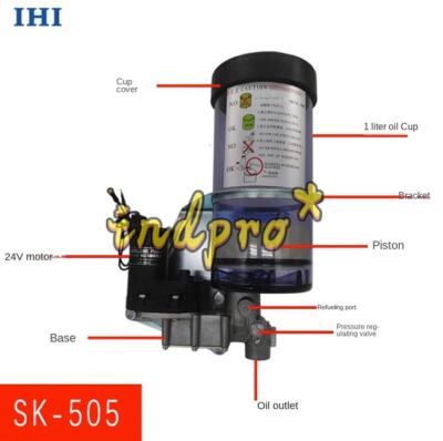 1pc New original IHI SK-505 grease lubricating pump with power 24vdc | eBay