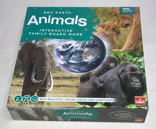 BBC EARTH ANIMALS : Interactive Family Board Game - In Vgc (FREE UK P&P ...