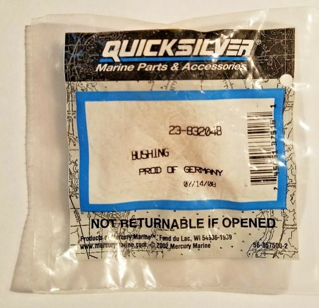 Mercury Mercruiser Quicksilver OEM Part # 23-832048 Bushing for sale ...