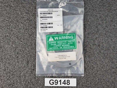 ASM 1125-629-01 PLATE-HORIZON BELLOWS PURGE ADAPTER | eBay
