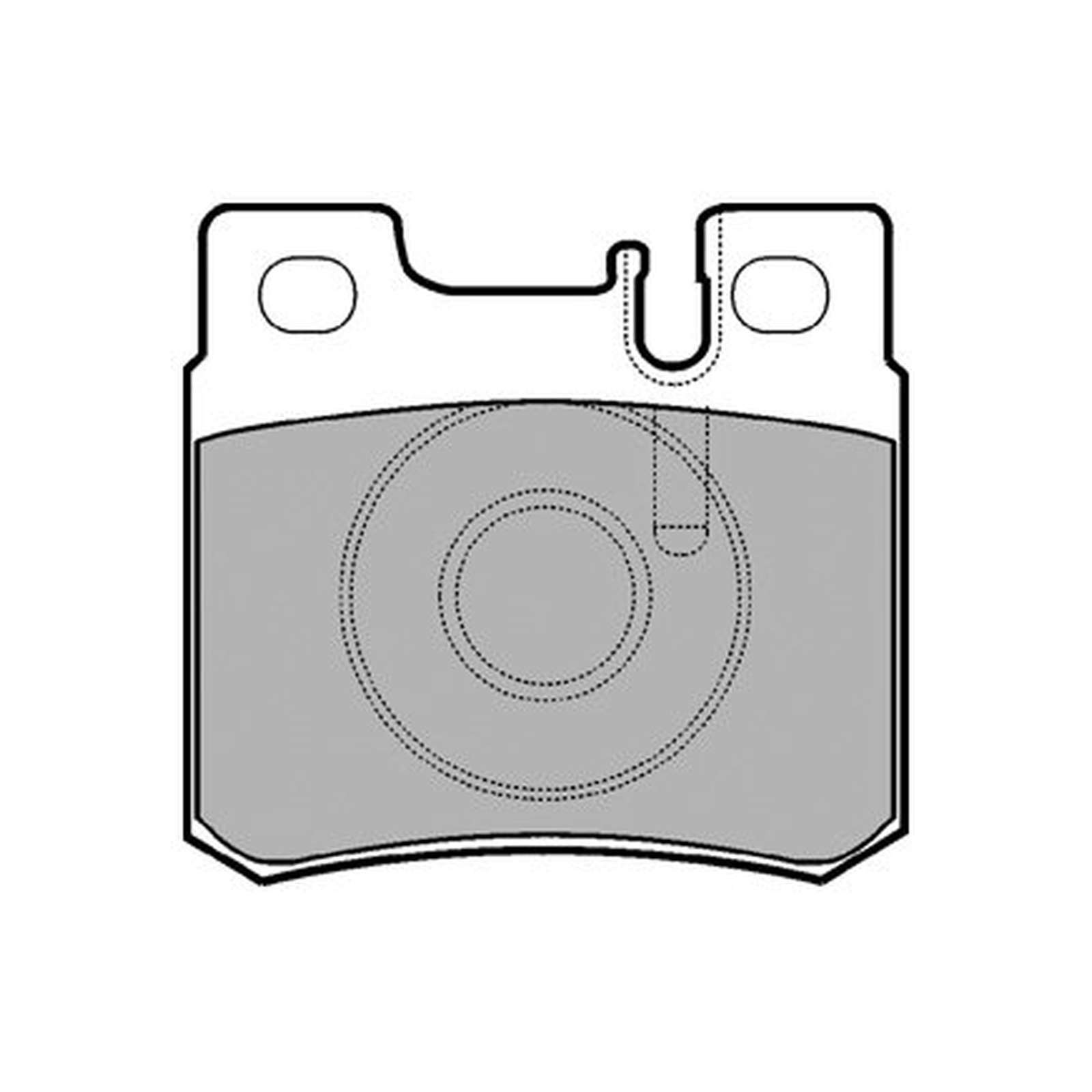 Fits Mercedes SLK R170 230 Kompressor Delphi Front / Rear Disc Brake ...