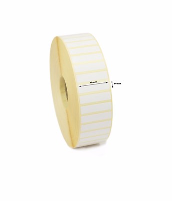 40mm X 10mm Labels / Stickers for Zebra GK420D, GX420D, GK420T, GX420T ...