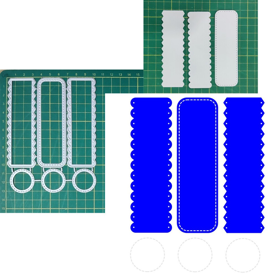 label banner Tag Metal Cutting Dies Stencils DIY Scrapbooking Embossing ...