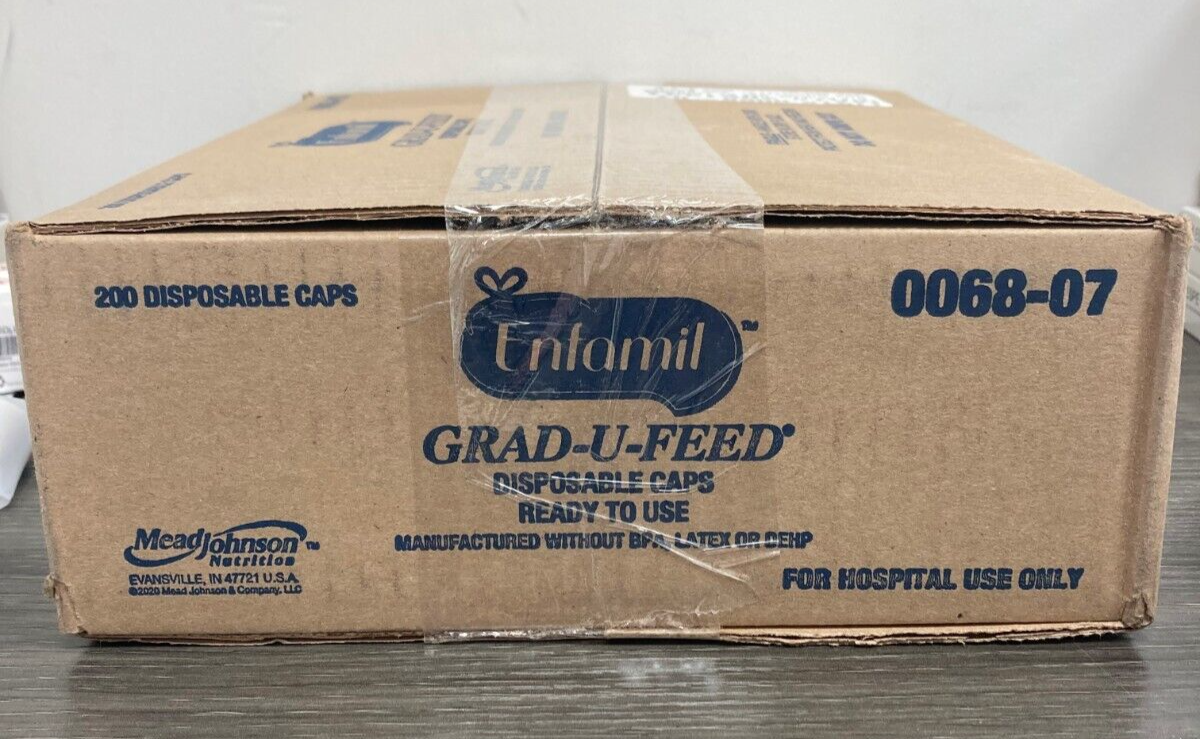 Enfamil Grad-U-Feed Disposable Caps Case Of 200, REF 0068-07 | eBay