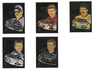 1996 VIP SAM BASS TOP FLIGHT SILVER INSERT #SB1 Dale Earnhardt Sr ONE ...