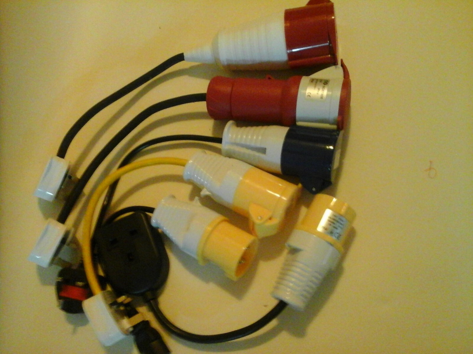 Pat testing equip.240V &110v Adapter Kit for PAT Testing as.pic.see add ...