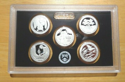 2020 S SILVER Proof America The Beautiful Quarter Set No Box or Coa | eBay