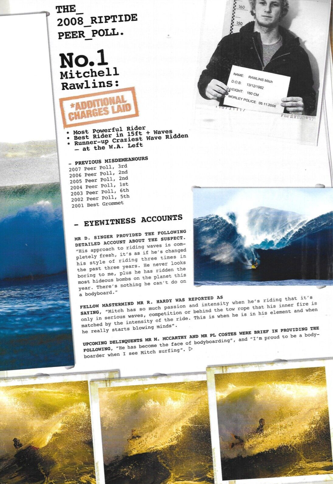Riptide Surfing Magazine Peer Poll Rob Laurie Nick Ormerod Accessories ...