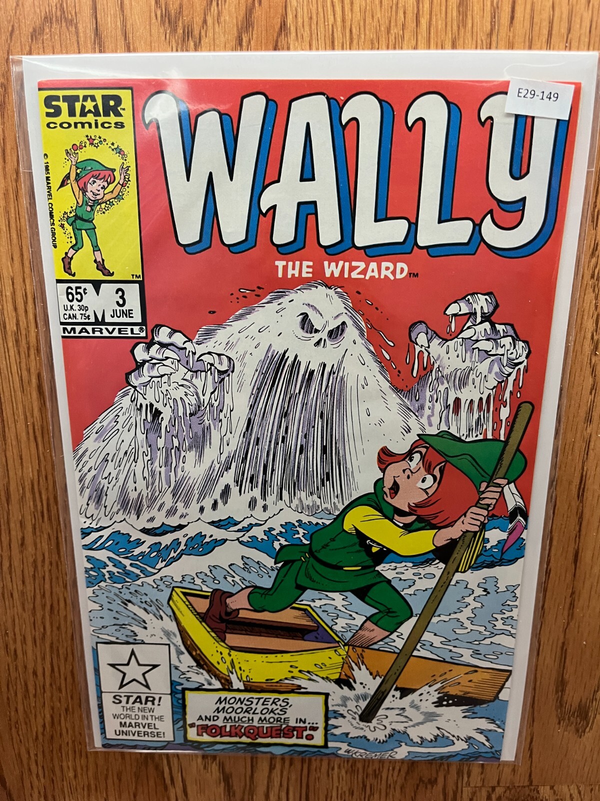 Wally The Wizard 3 Star Comics 9.6 E29-149 | eBay