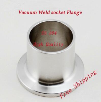 40mm KF10 KF16 KF25 KF40 KF50 Flange Vacuum Fitting SS304 Weld Socket ...
