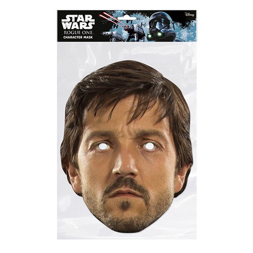 Star Wars Cassian Party Mask - Face Card A4 Fancy Dress Ladies Mens ...