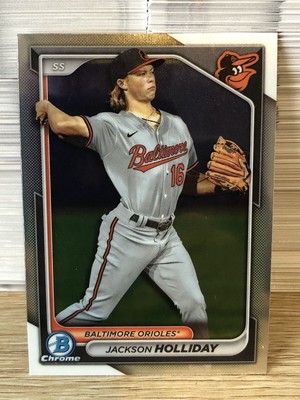 2024 Bowman Chrome Prospects BCP-47 Jackson Holliday, Baltimore Orioles ...