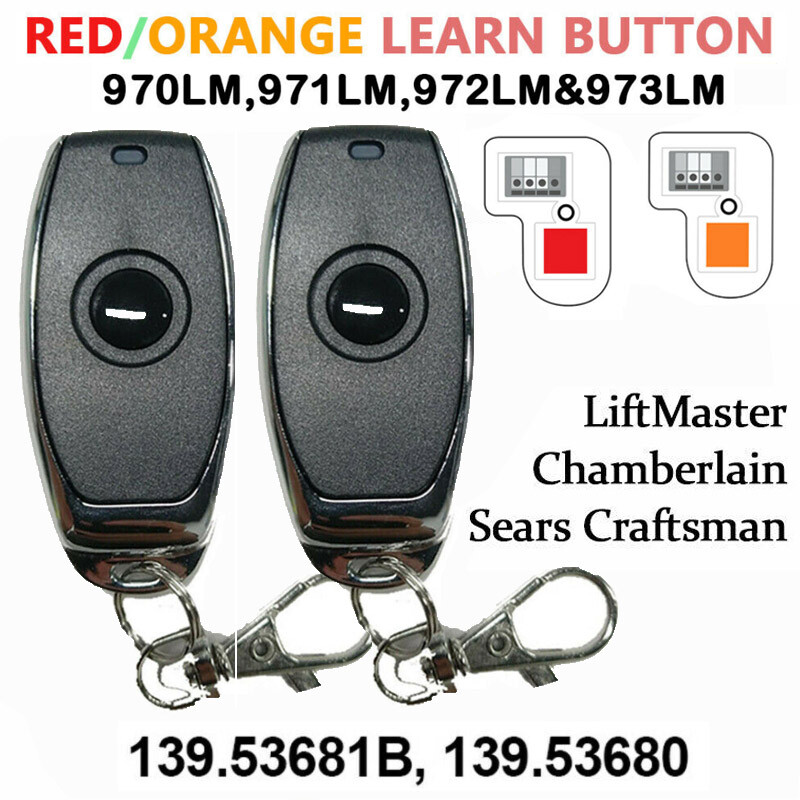 1/2PC For Sears Craftsman 139.53680 2B Garage Opener Remote Transmitter ...