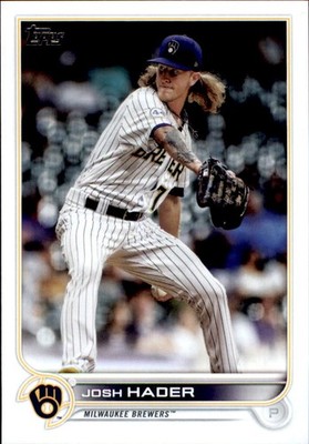 2022 Topps Baseball Card #487 Josh Hader | eBay