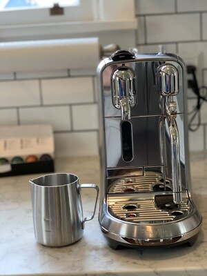 Breville Nespresso BNE800BSS Creatista Plus Espresso Machine - Silver ...