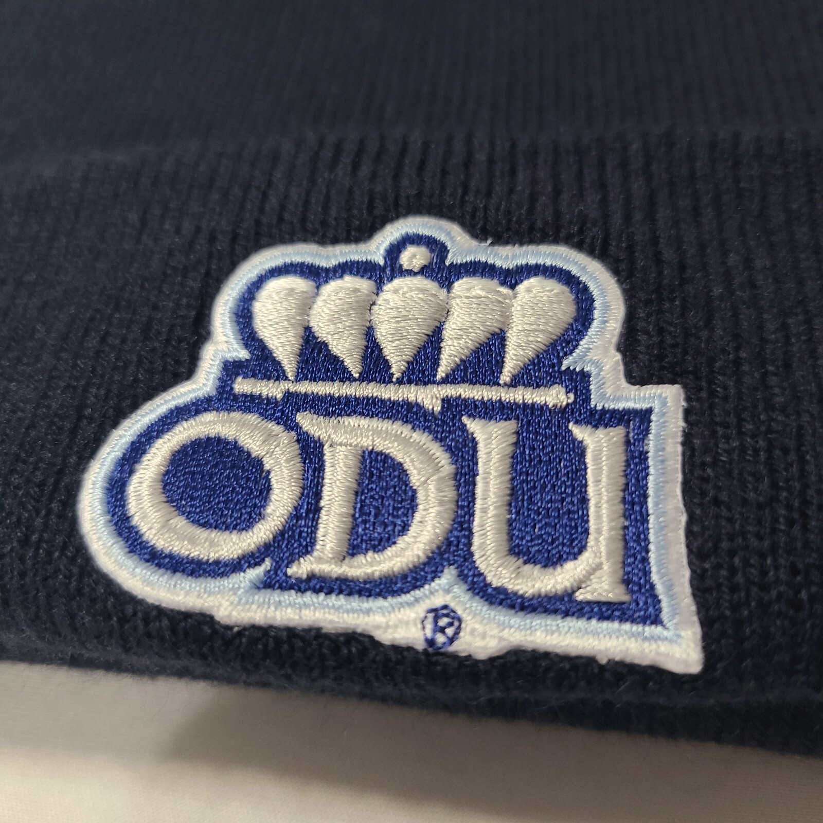 ODU Monarchs Navy Beanie Hat Old Dominion Universty Norfolk Virginia ...