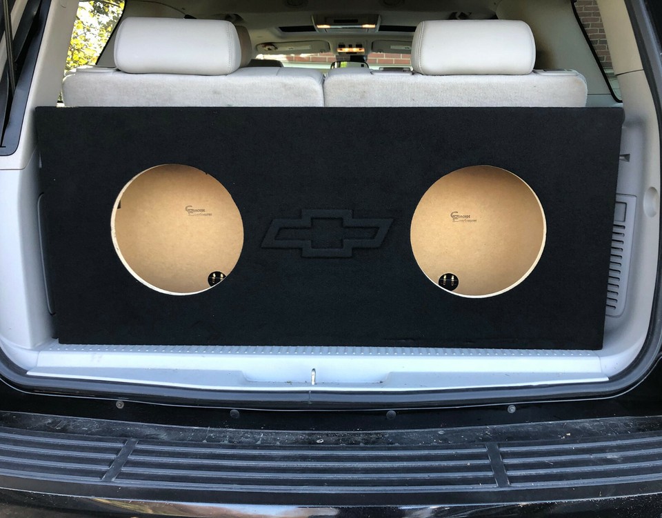For a 2000+ Chevy Tahoe ~ Custom Ported / Vented Sub Box Subwoofer ...