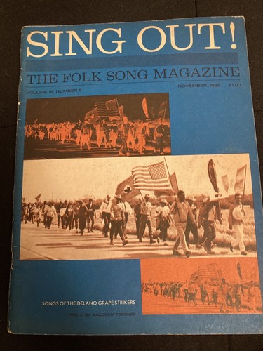 Vintage SING OUT! Folk Song Magazine November 1966 | eBay
