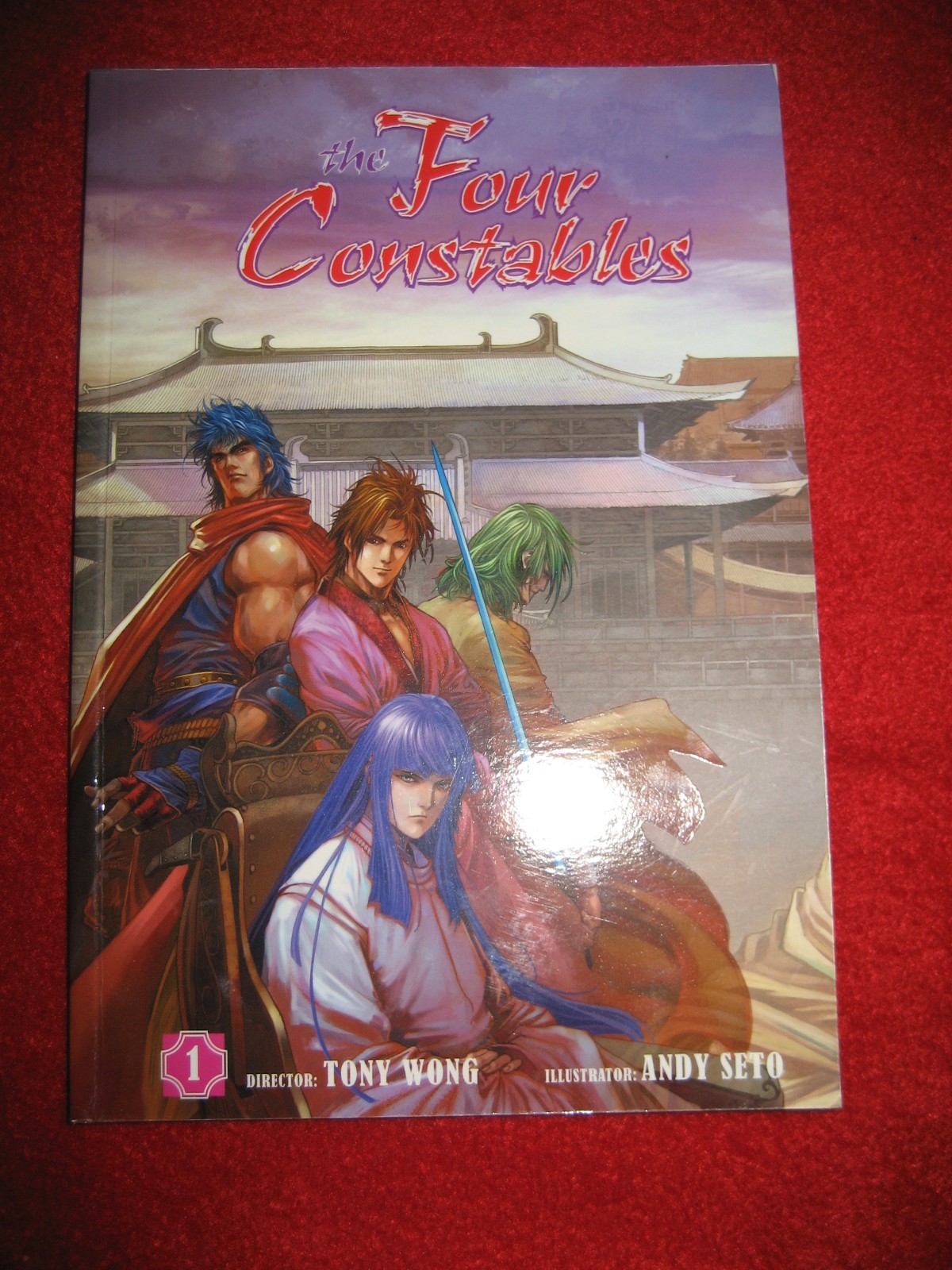 The Four Constables #1 Full Color Manga by Andy Seto and Tony Wong Rare ...