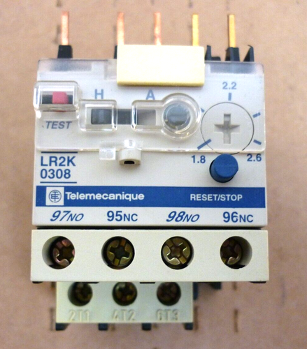 Telemecanique LR2K0308 Thermal Overload Relay | eBay