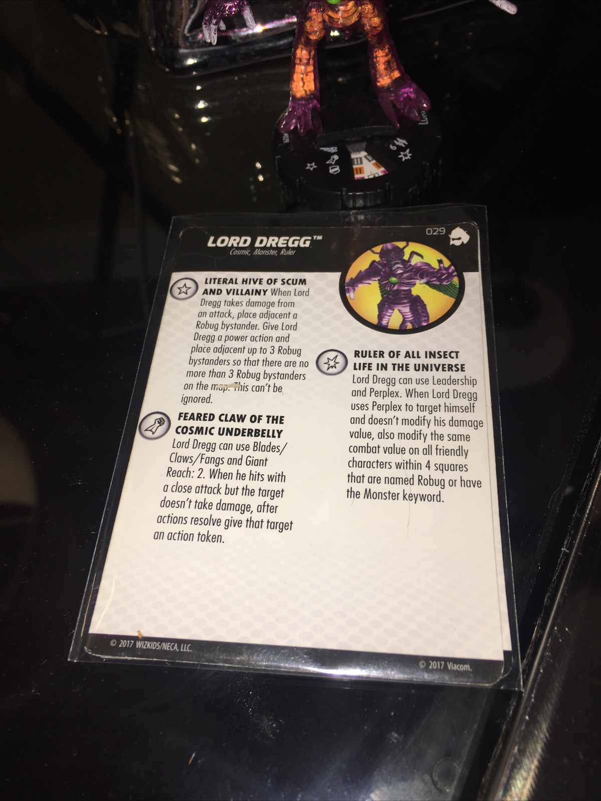 Heroclix 029 Lord Dregg Teenage Mutant Ninja Turtles Return TMNT Super ...